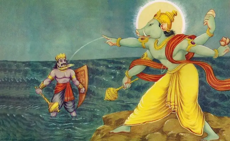 Story of Varaha Avatar Third Incarnation of Lord Vishnu