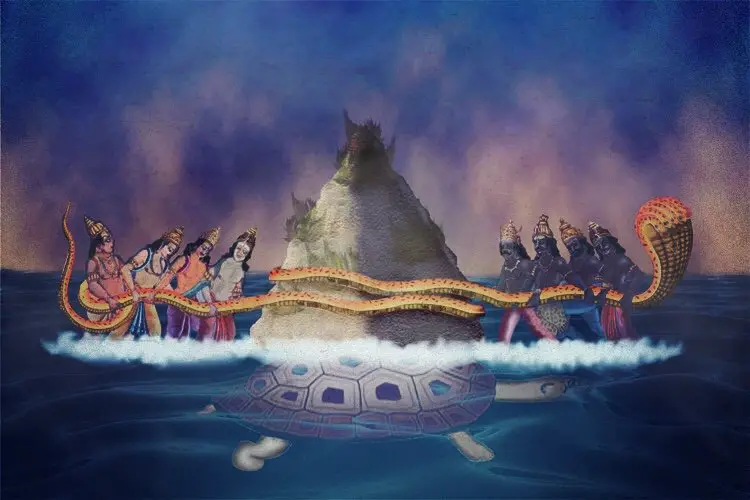 Kurma Avatar Story The 2nd Avatar of Lord Vishnu as Tortoise